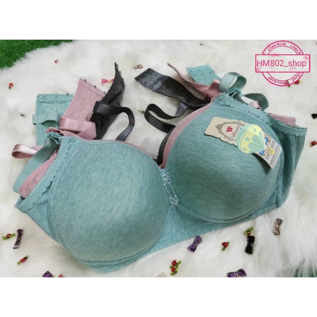 🔥Ready Stock🔥Baju Dalam Coli Wanita 46-52CD Cup Tiada Besi /Women ...