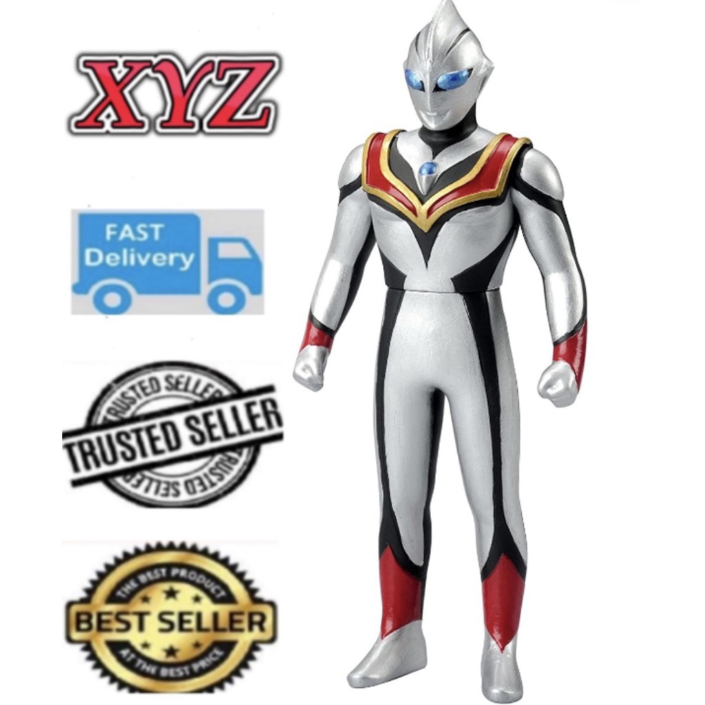 Evil Tiga Sofubi Toy Figure Original Bandai (100% Ready Stock Fast ...