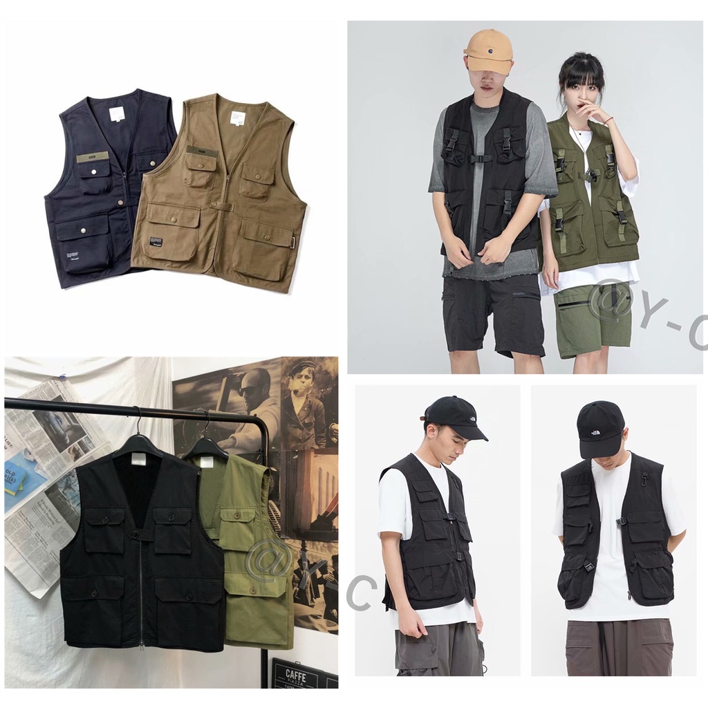 Vest [9 styles] cargo vest tactical vest retro vest photography vest ...