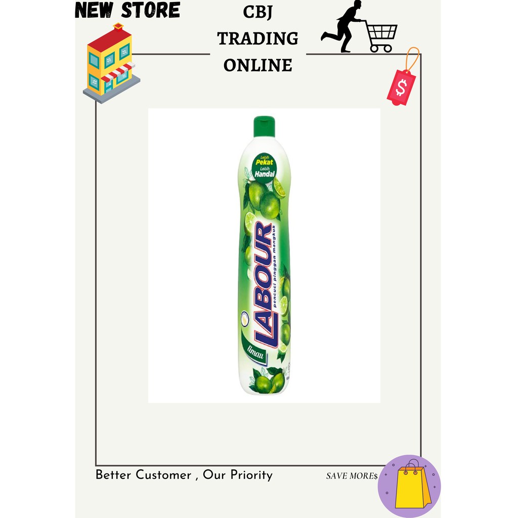 New Store ! LABOUR Dishwashing Liquid /LABOUR Pencuci Pinggan Mangkuk ...