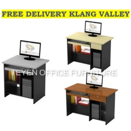 Computer Table | Office Table | Study Table (Free Delivery Klang Valley ...