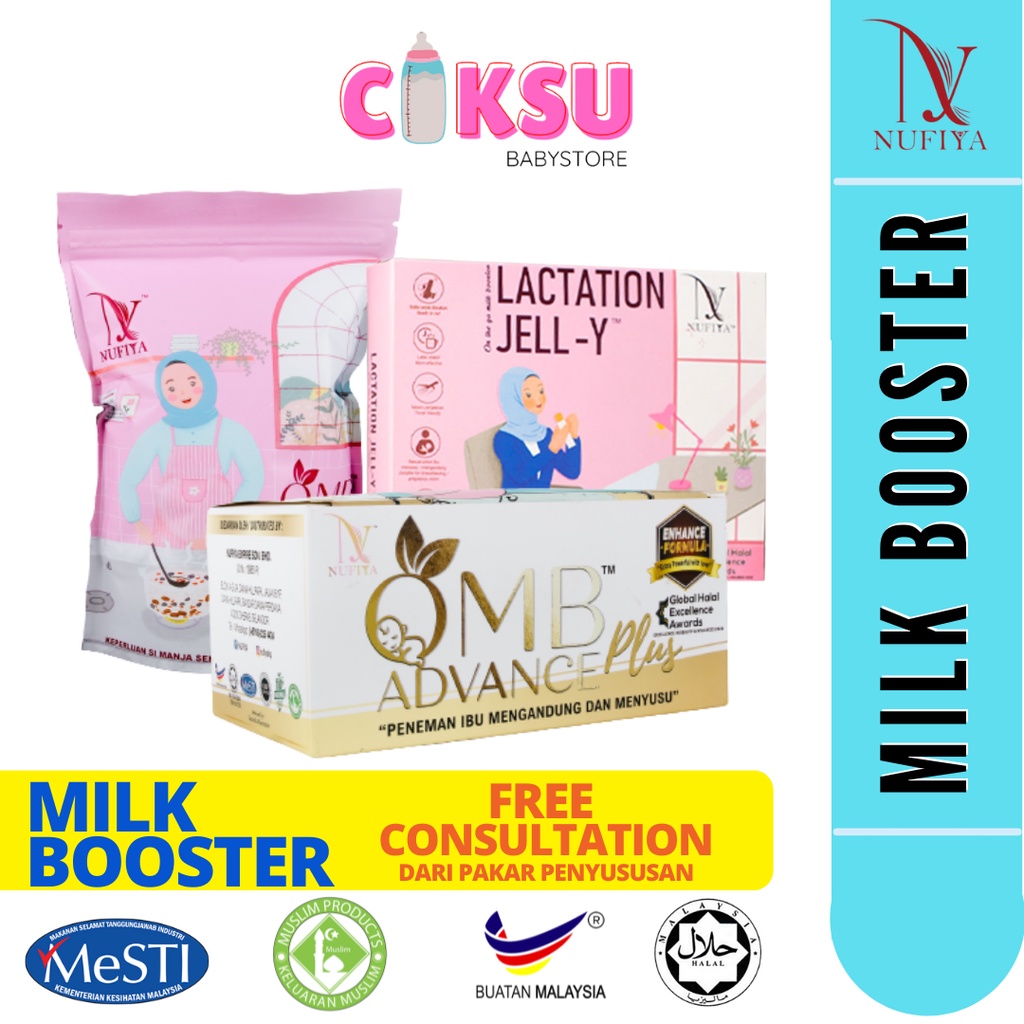 Nufiya milk booster lactation jelly milkbooster kurma longan tambah ...
