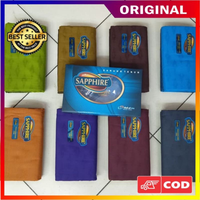 Plain saphire sarong full dobi color | Shopee Malaysia