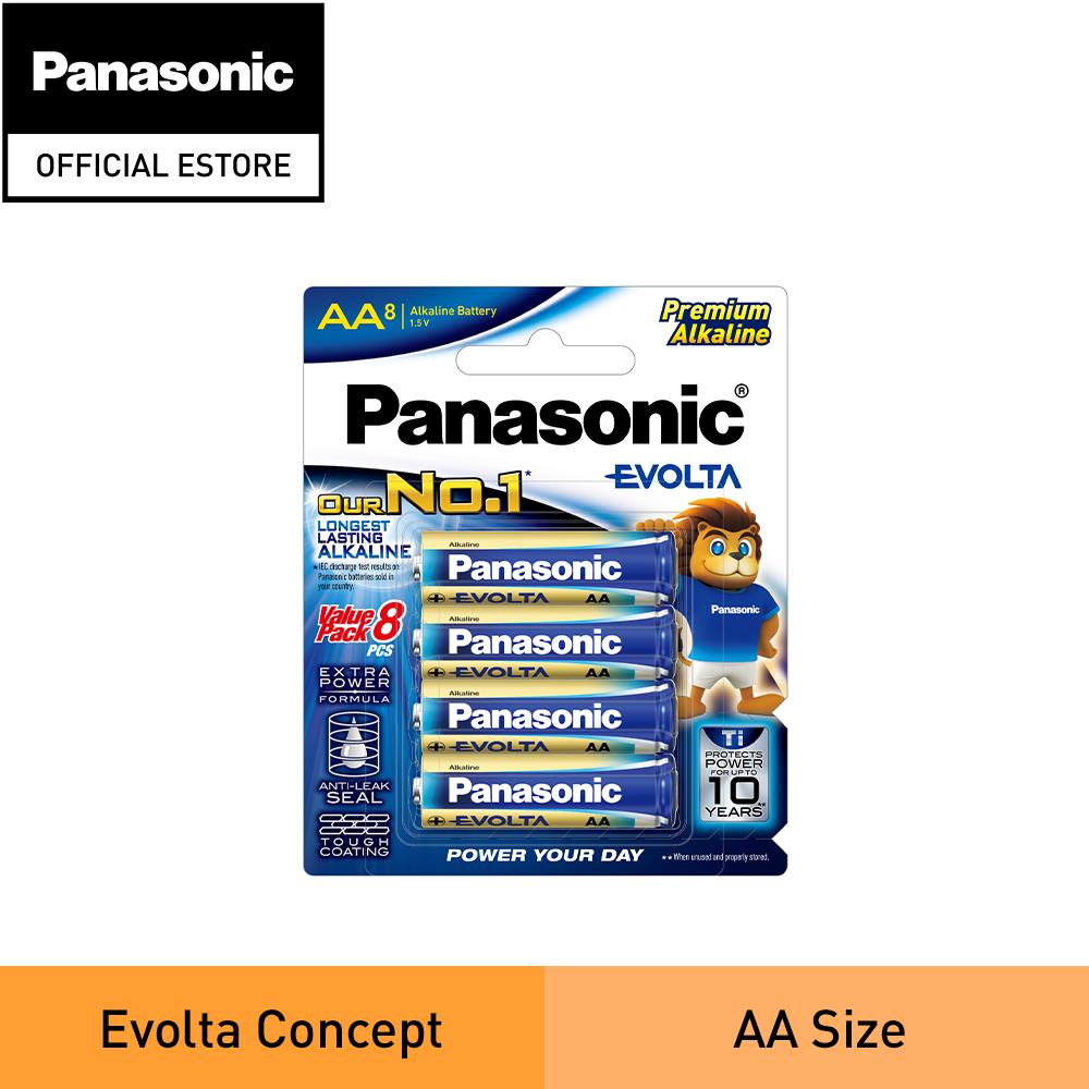 PANASONIC LR6EG/8B-EC EVOLTA BATTERY (AA SIZE) 8PCS | Shopee Malaysia