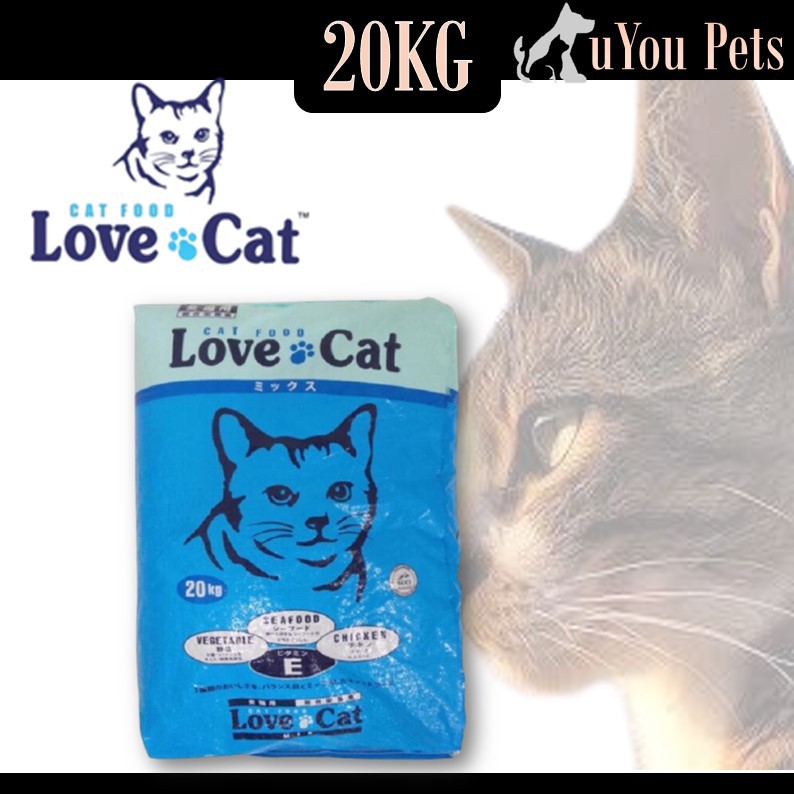 SAVA Love Cat Cat Food Makanan Kucing 20KG | Shopee Malaysia