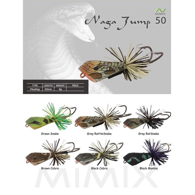 MIMIX NAGA JUMP 50 Floating Fishing Lure (50mm, 9g) | Shopee Malaysia