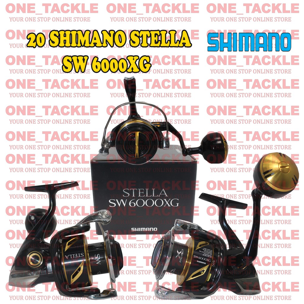 Shimano Stella Spinning Reel 2018 , 2019 , 2020 | Shopee Malaysia