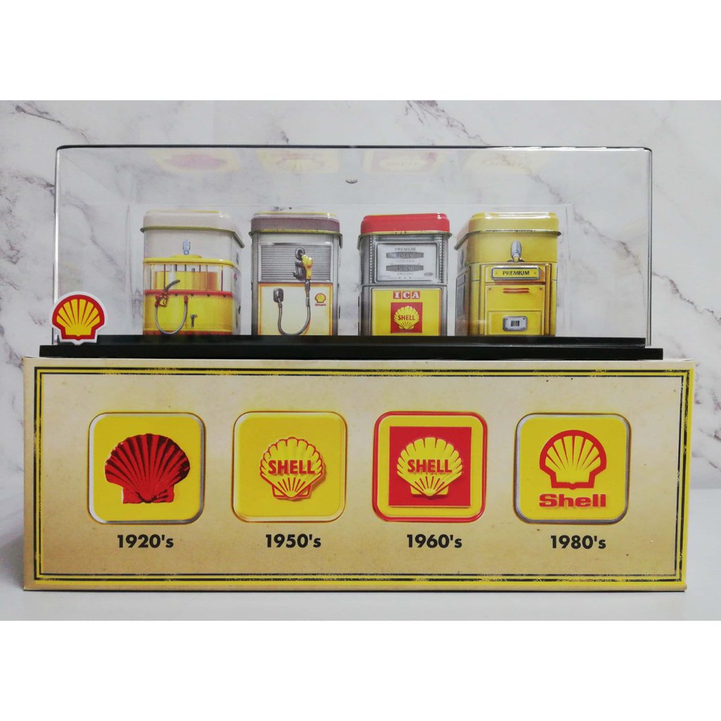 Shell Heritage Canisters - 125 Years Shell Malaysia | Shopee Malaysia