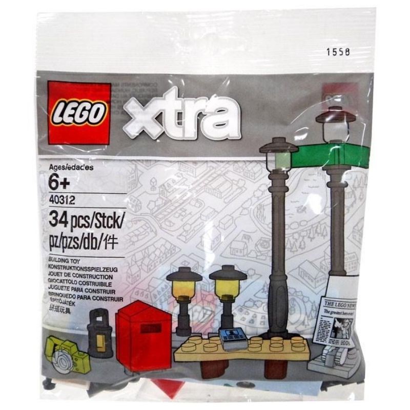 Lego Xtra 40312 Street Accessories Polybag | Shopee Malaysia