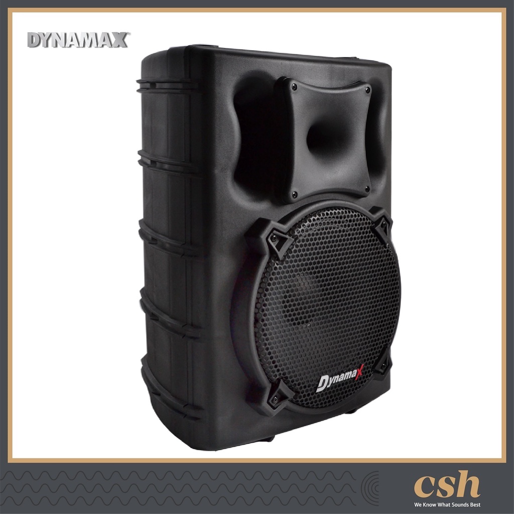 DYNAMAX TSB312 12" 2-WAY 350W Passive Loudspeaker (1PC) (Please order 1 speaker per order ...