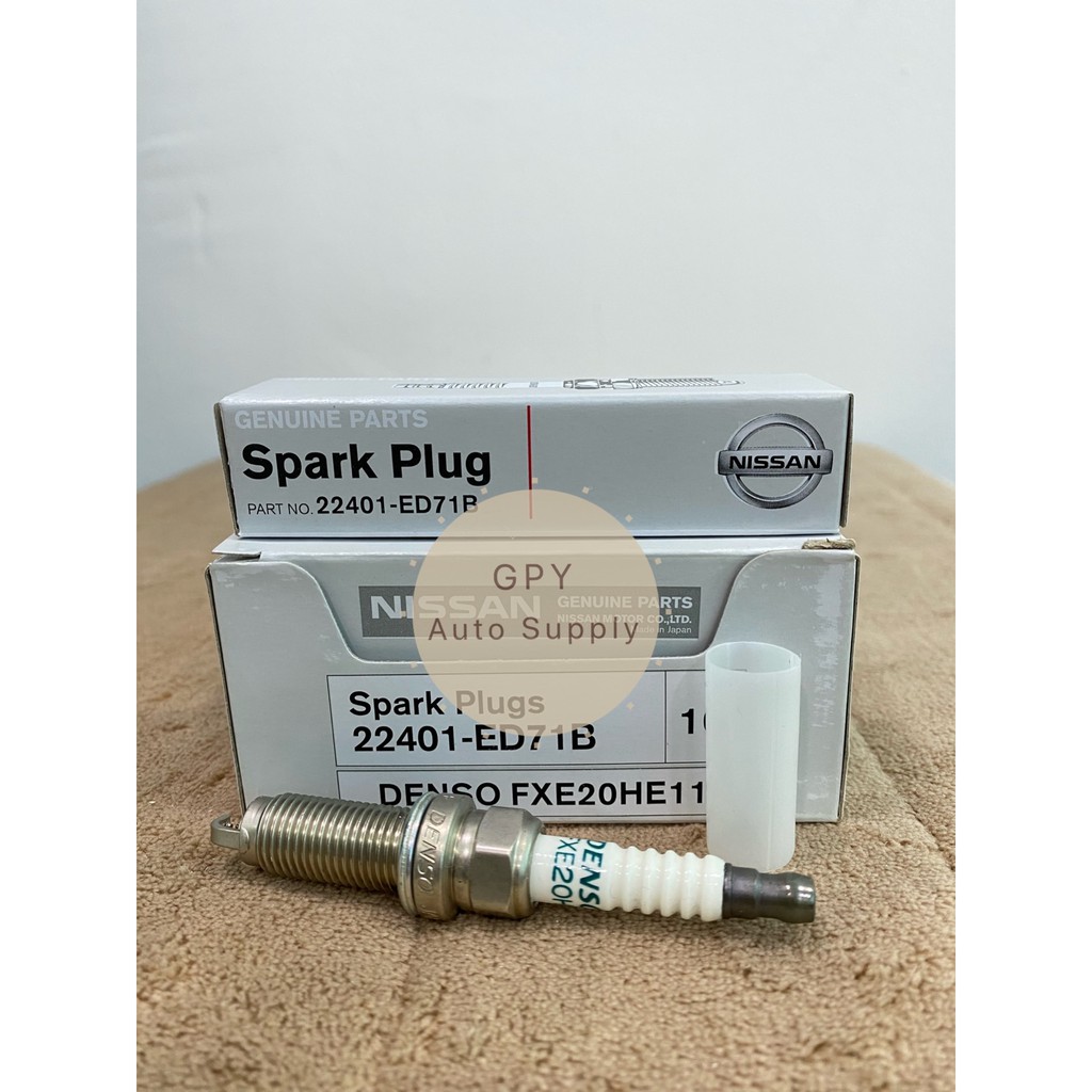 NISSAN X TRAIL T32 2.5 ORIGINAL SPARK PLUG (4 X PCS)-22401-ED71B ...