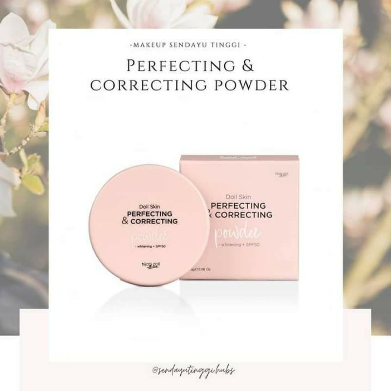 DOLL SKIN PERFECTING & CORRECTING POWDER SENDAYU TINGGI 💯ORIGINAL HQ ...