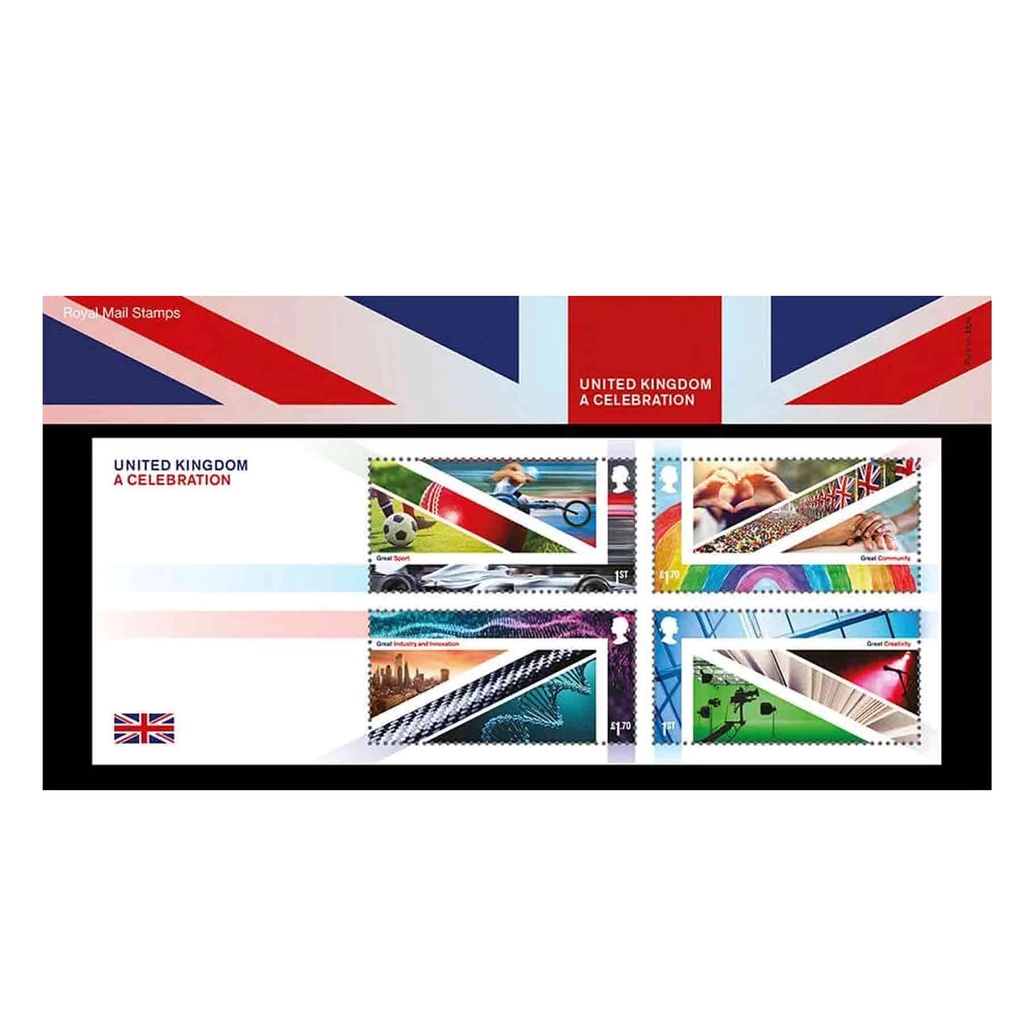 English Stamps 2021 Great Bland Celebration Stamp Pack | Shopee Malaysia