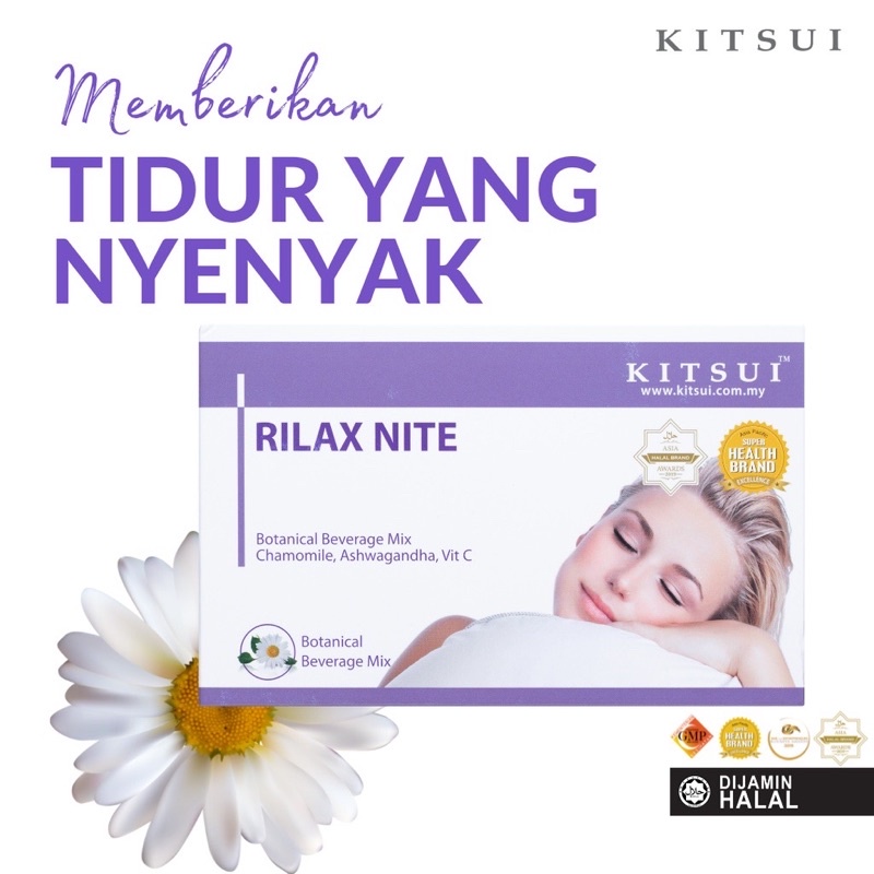 💯 Authentic KITSUI Rilax Nite (Halal Brand) | Shopee Malaysia