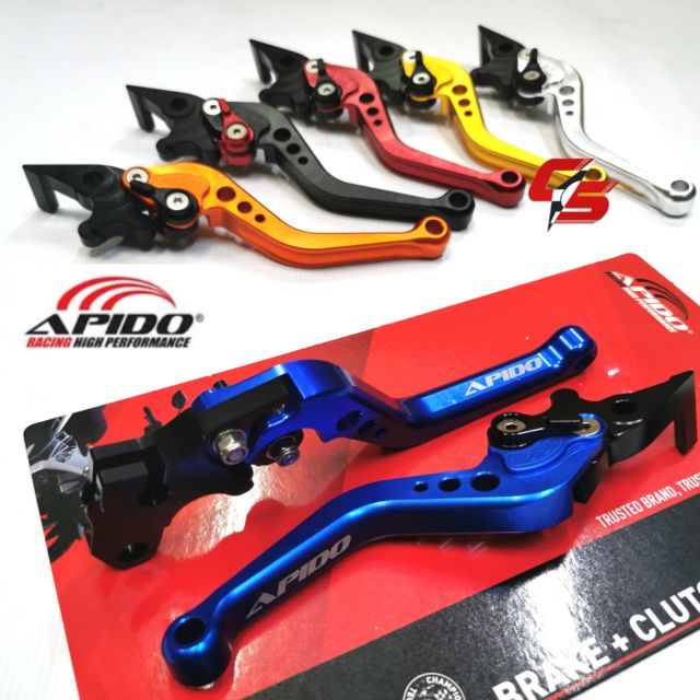 Apido Racing brake lever & clutch lever Adjustable Y15ZR LC135 LC135ES EZ115 DASH WAVE125 FUTURE ...