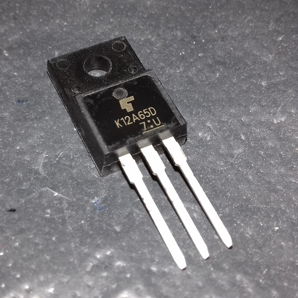 (1546) K12A65D K12A65D 12A 650V N-CHANNEL MOSFET TO-220F | Shopee Malaysia
