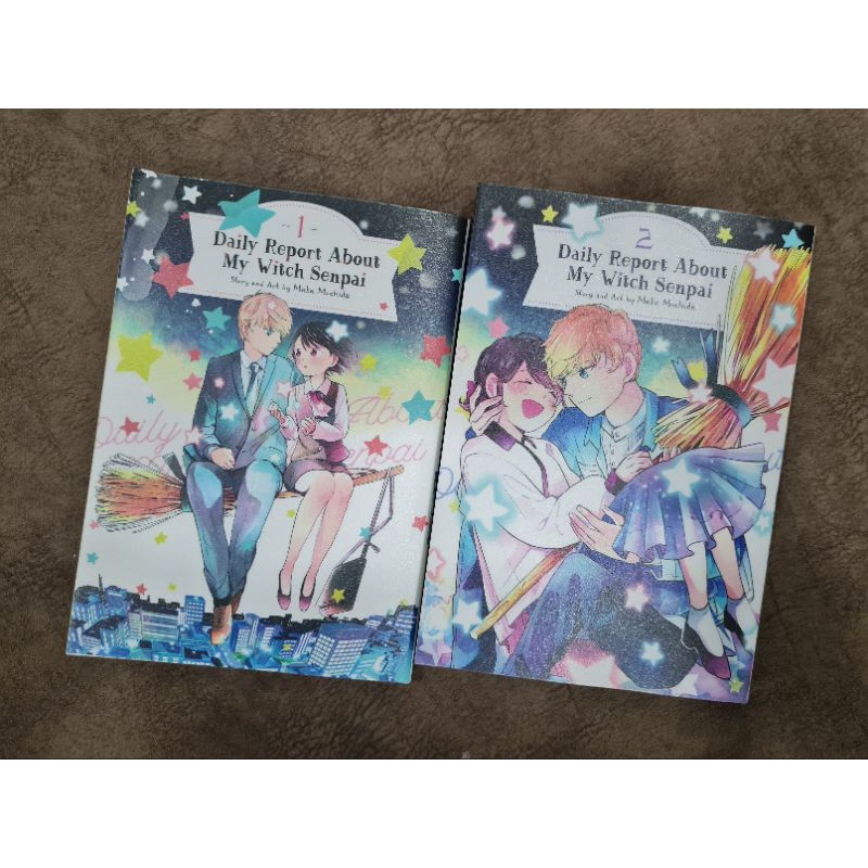 Manga : Daily Report About My Witch Senpai volume 1-2 (English Version ...