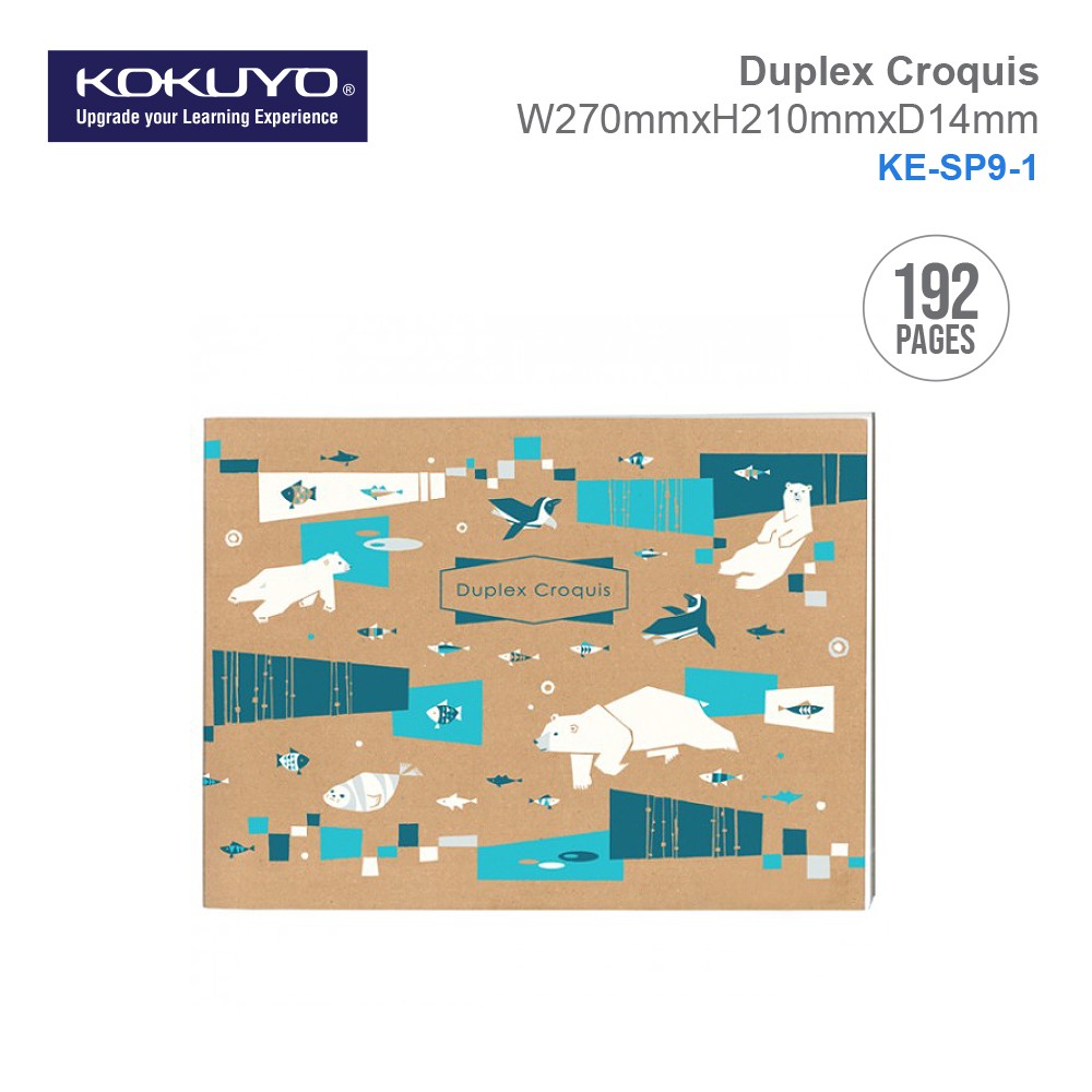 KOKUYO Sketchbook Duplex Croquis Book- Seigo Nishiwaki KE-SP9-1 ...