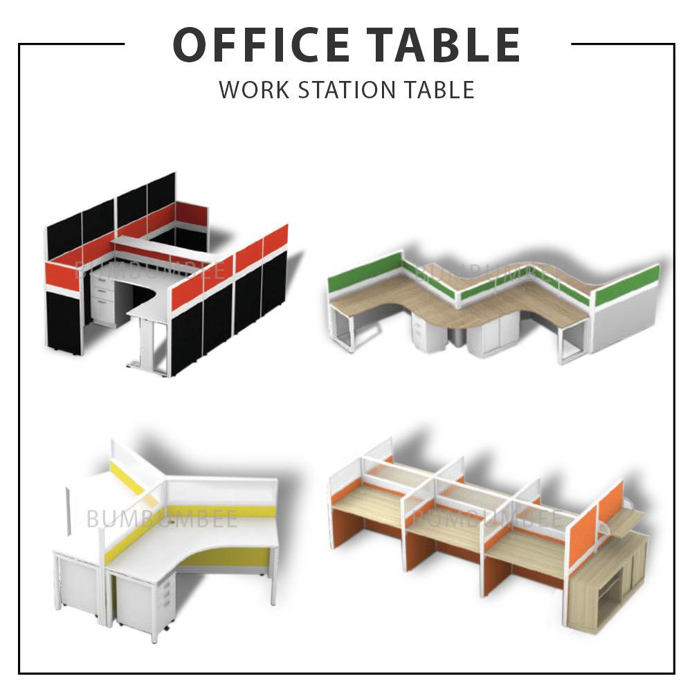 12 Seater Office Desk Table Workstation with Partition/Office Desk 12 ...
