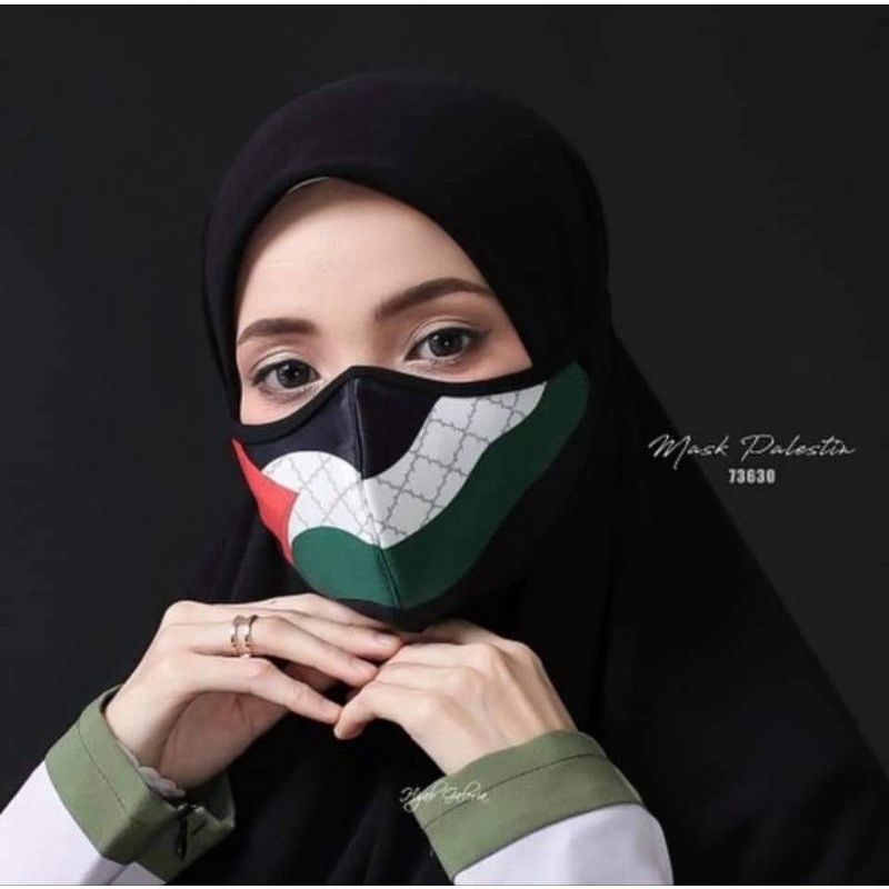 [ReadyStock ]Washable Face Mask Jovian Muslimah Ikat Tali Malay Cloth ...
