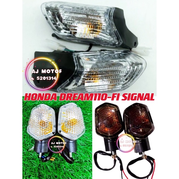 HONDA DREAM110 DREAM-110 FI SIGNAL ASSY FRONT REAR DREAM110FI 110FI ...