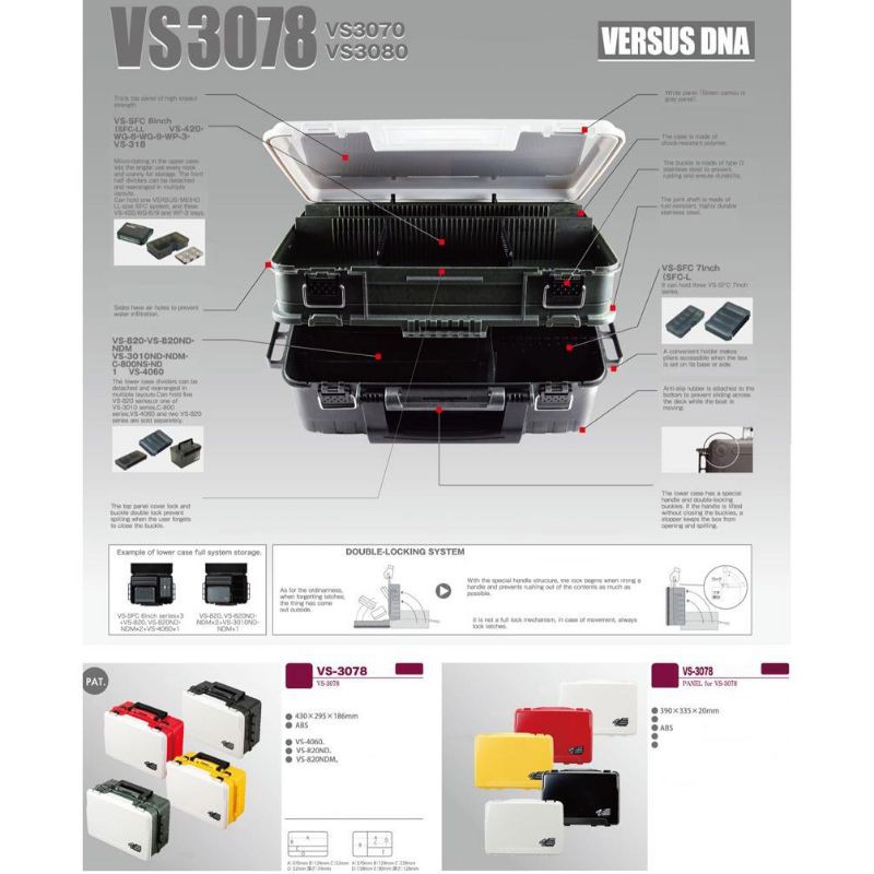 VERSUS MEIHO VS3078 VS 3078 TACKLE BOX | Shopee Malaysia