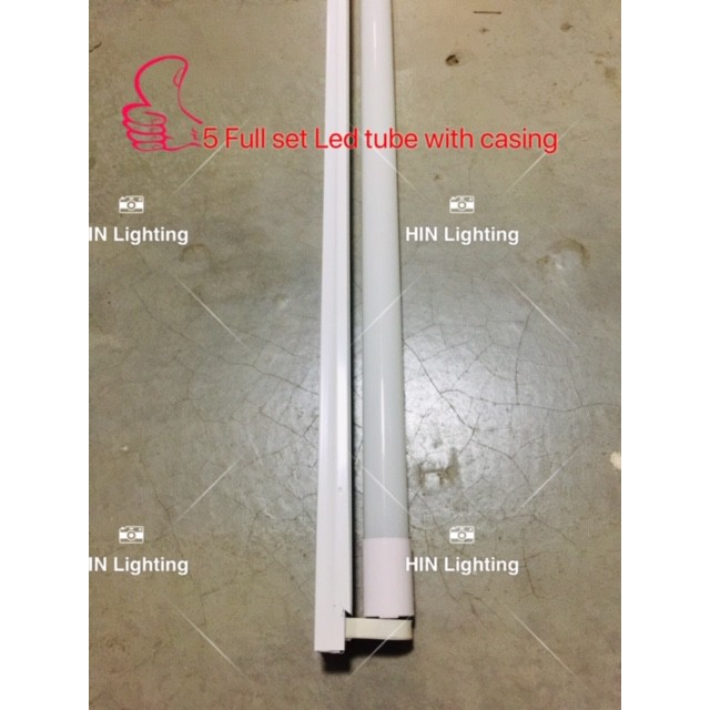 ( 5 SET/BUNDLE ) 4 FT T8 22wattage Sirim Approved Fluorescent Tubes ...