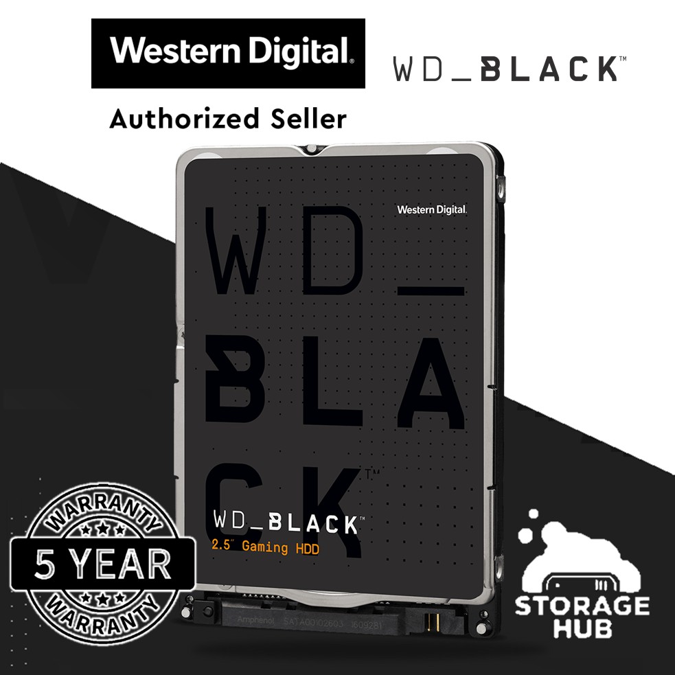 Western Digital WD Scorpio Black 500GB 2.5 inch 500GB / 1TB Hard Drive ...