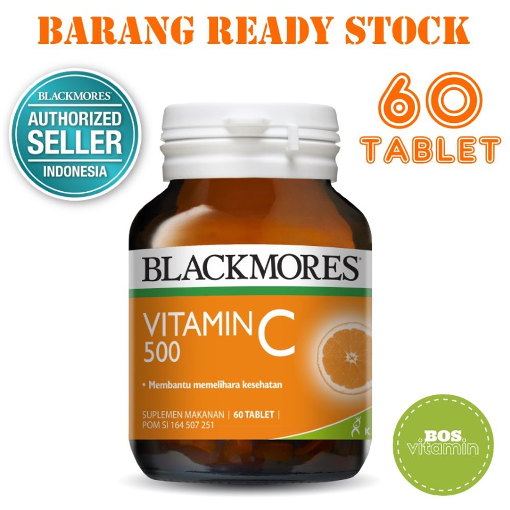 Blackmores Bio C 500mg Cold Relief Vitamin C Bpom Kalbe - 60 Tablets ...