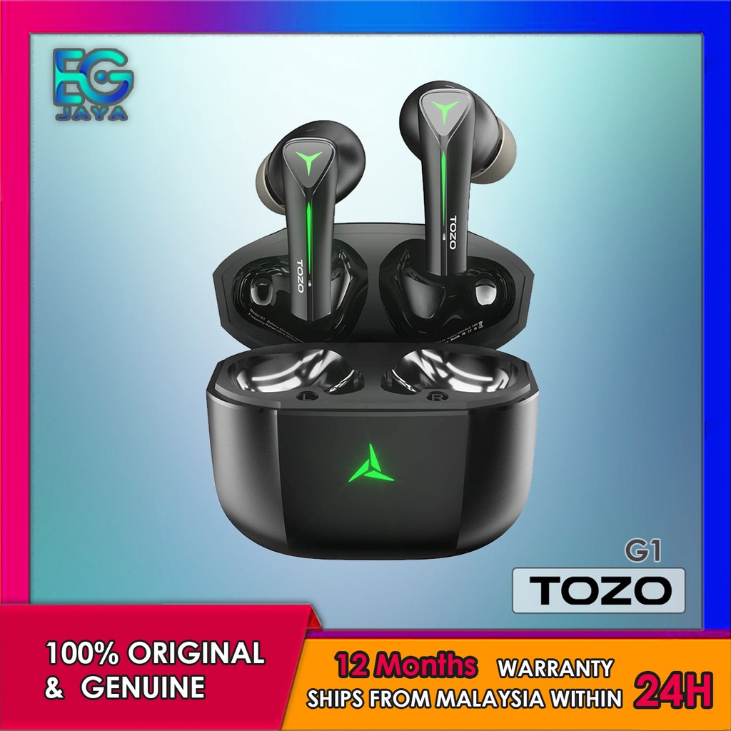 TOZO G1 Wireless Bluetooth Gaming Headset - Game & Music Mode (Low ...