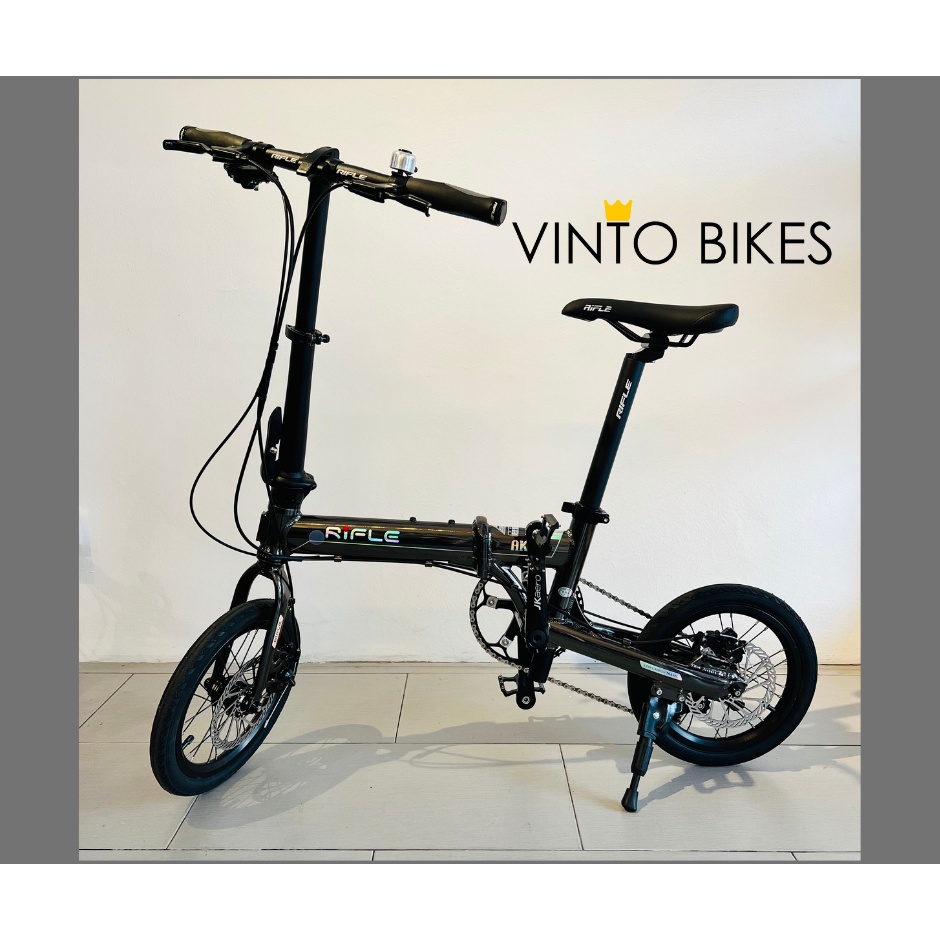 RIFLE AK14 Folding Bike 14inch 3Speed - READY STOCK | Shopee Malaysia