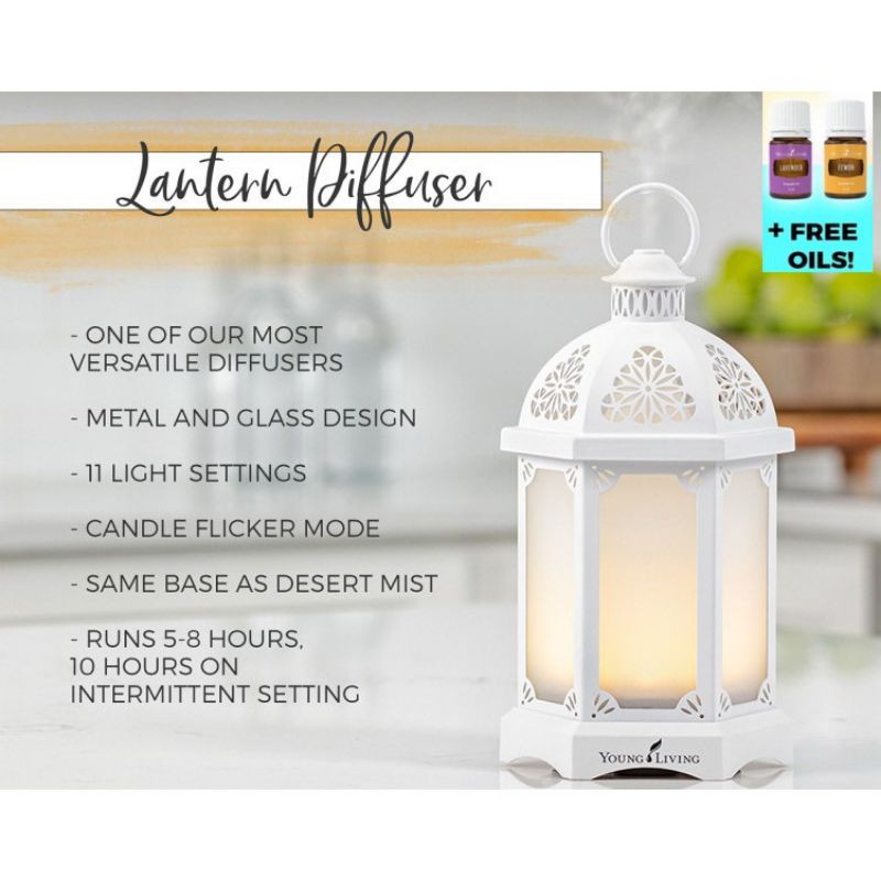 ‼️READY STOCK‼️ORIGINAL 💯% **LANTERN DIFFUSER BY YOUNG LIVING | Shopee ...