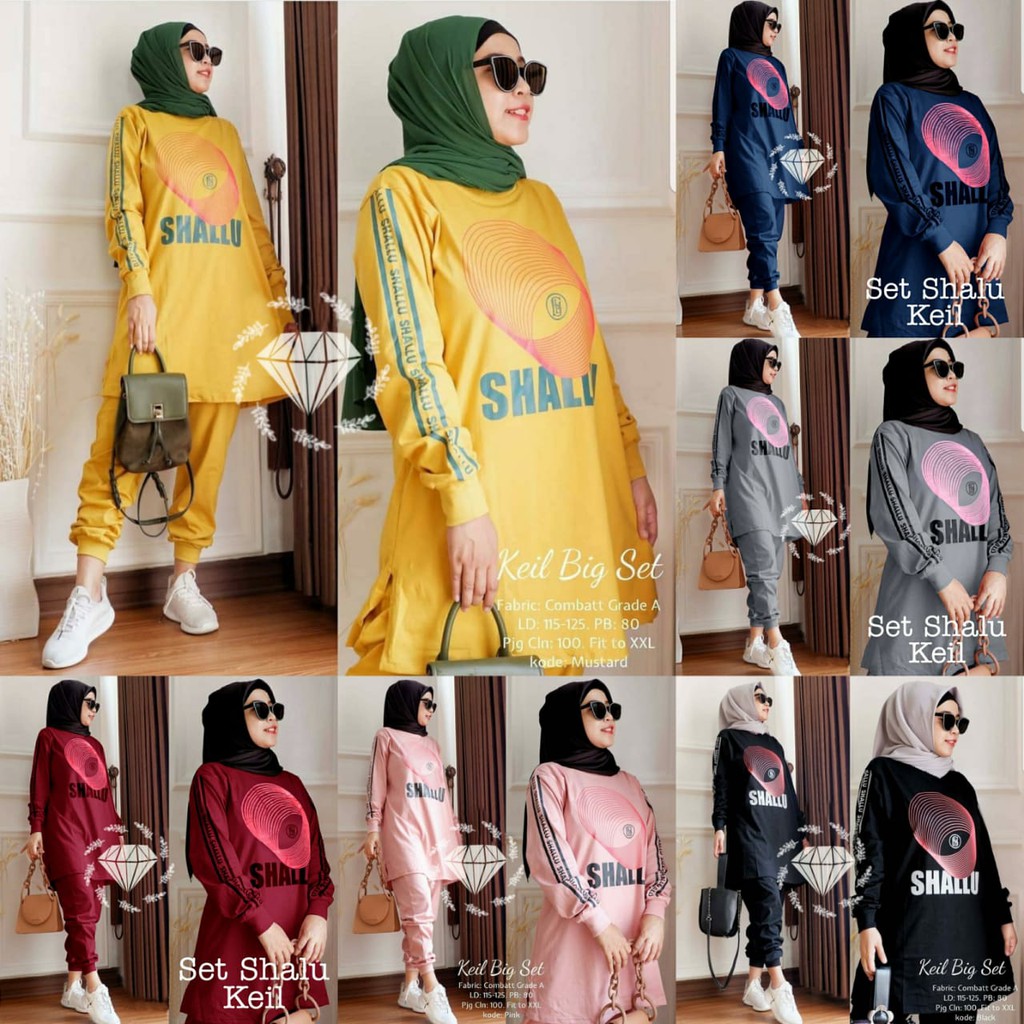 Ah[sale] SHALU 7 Color Choices Of Clothing Pants Suits For Adult Women ...