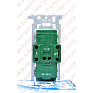 PANASONIC WN1512K EMBEDDED GROUNDING DOUBLE OUTLET Price per pc ...