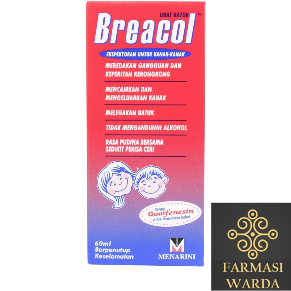 Breacol Cough Relief Child Syrup (60ml) | Shopee Malaysia