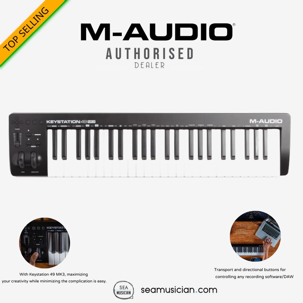 M-AUDIO KEYSTATION 49 MK3 49KEYS KEYBOARD/MIDI CONTROLLER (M-AUDIO ...