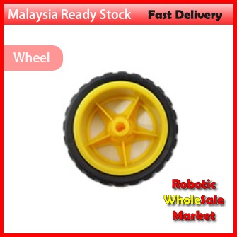 Smart Robot Car Plastic Wheel for Arduino | Shopee Malaysia