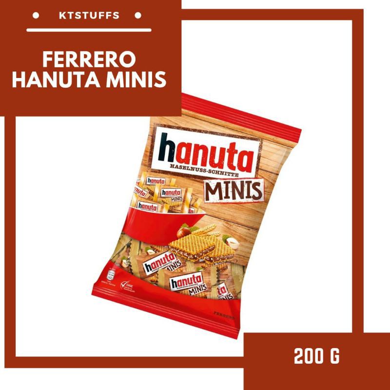 Hanuta Minis Chocolate Wafer (200g) | Shopee Malaysia