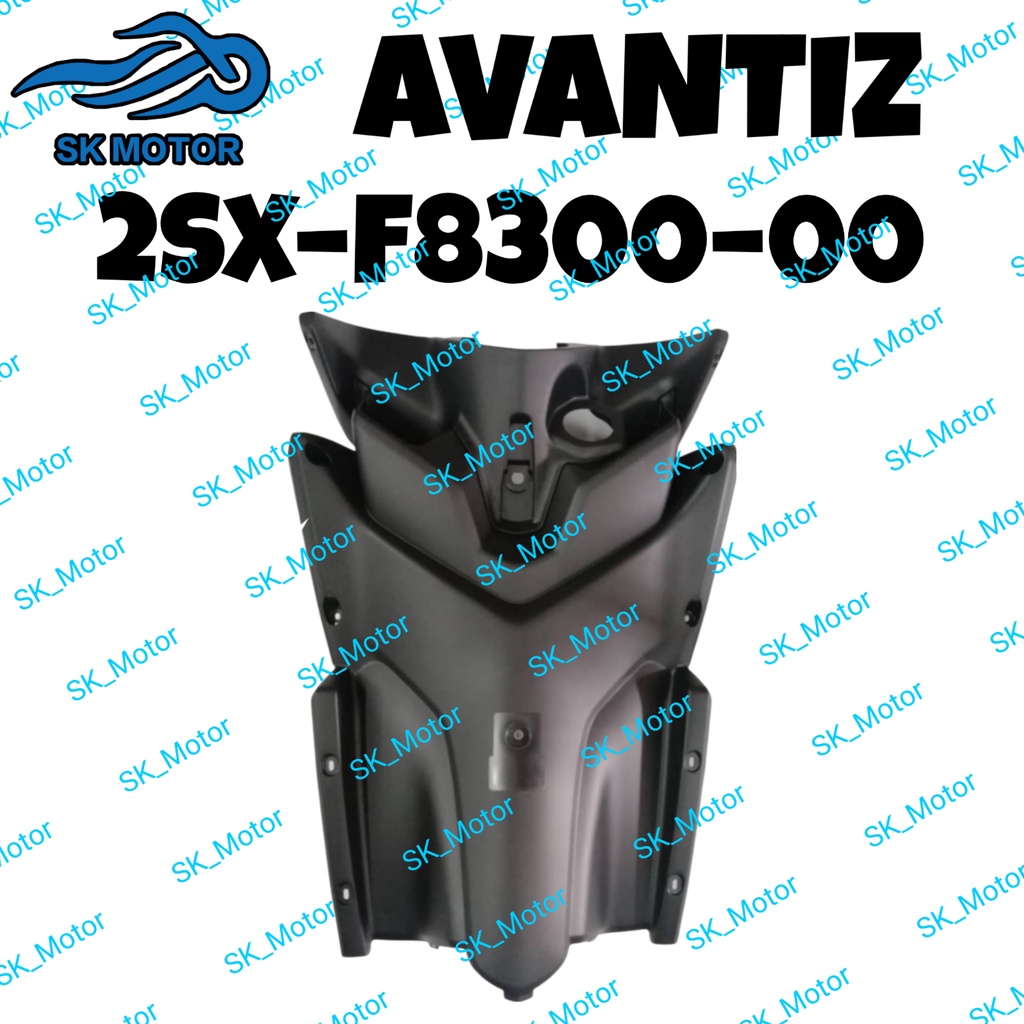 Yamaha EGO AVANTIZ Original Inner Cover Full Set Kaver Hitam Meter Tank ...