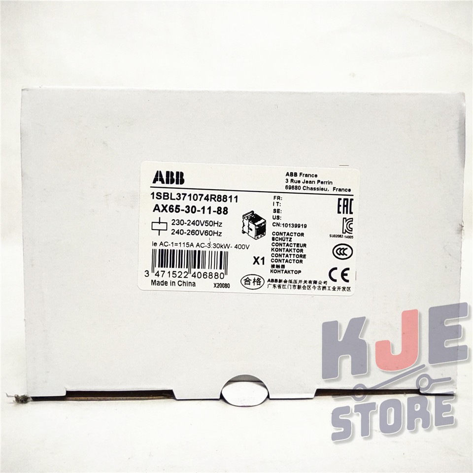 ABB AX25 AX32 AX40 AX50 AX65 AX80 AX95 AX Series Contactor [240vac ...