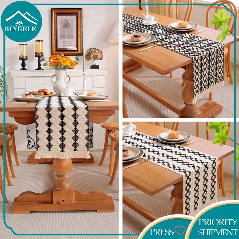 Bingele Table Runner Cloth Luxury 4 6 8 Seater Coffee Dining Living ...