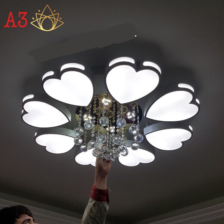 Ceiling Light (Remote Control Heart Shape) | Shopee Malaysia