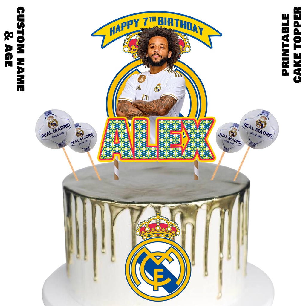 MARCELO CAKE TOPPER BIRTHDAY | Shopee Malaysia
