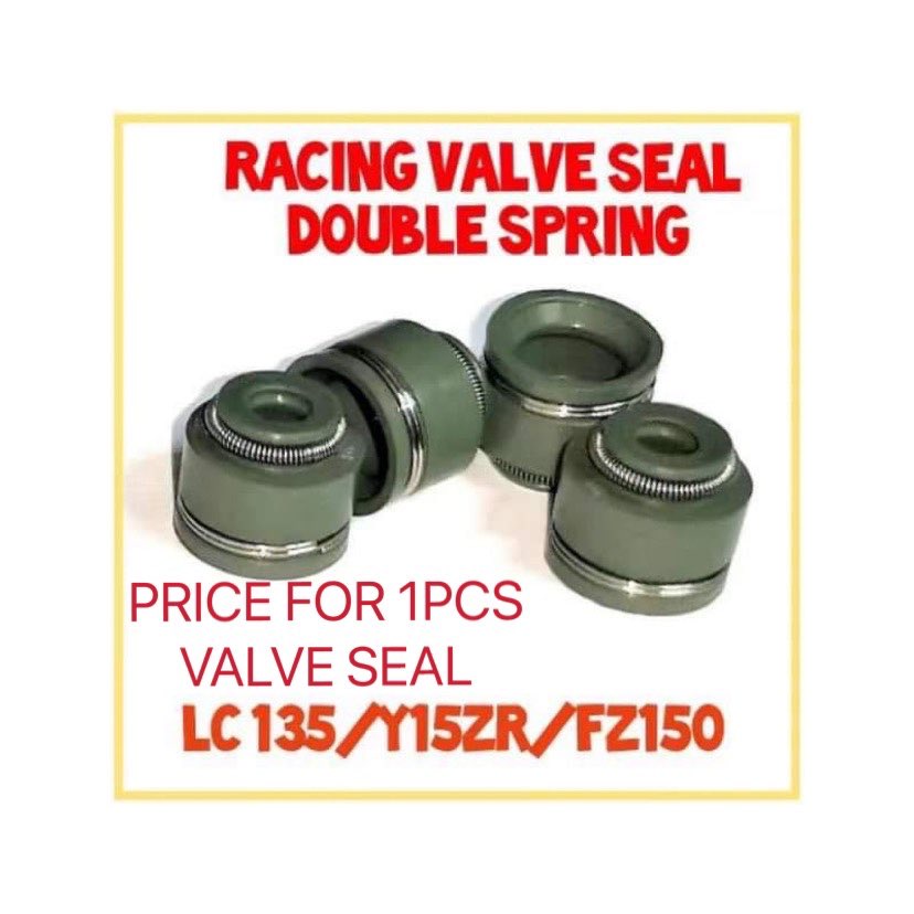 1PCS RACING VALVE SEAL Y16 R15 MT15 NVX155 NMAX EX5 WAVE 110 125 EGO ...