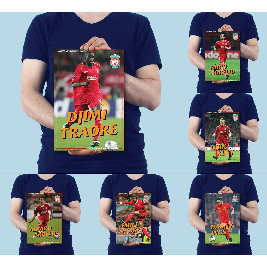 Football Poster Collection - Liverpool Legend Player - Size A4 ...