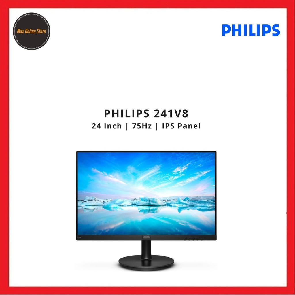 Philips 241V8 23.8 " Full HD IPS 75Hz 4MS Adaptive Sync LCD Monitor ...