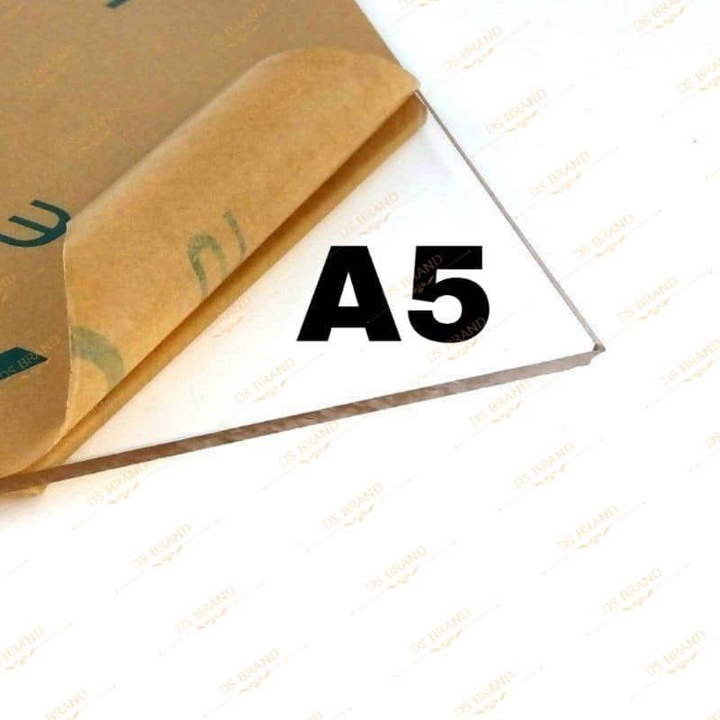 Acrylic Sheet Clear/Perspex A6/A5/A4/A3/A2 Casting Grade A 1mm/2mm/3mm ...