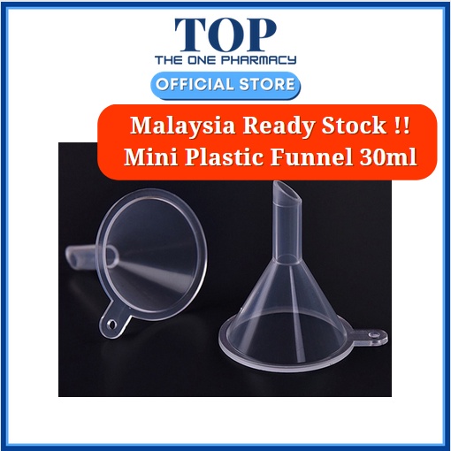 Multi-Purpose Mini Plastic Funnel Tool / Corong Kecil Plastik 迷你分装小漏斗 ...