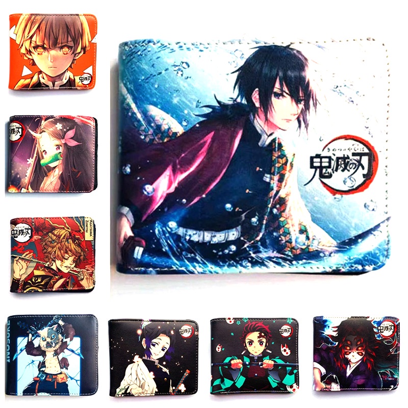 Demon Slayer Wallet Kamado Tanjirou Kamado Nezuko Tomioka Giyuu ...