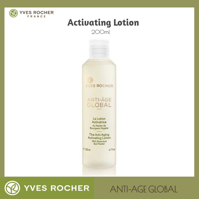 Yves Rocher Anti-Age Global Activating Lotion with Botanical Bud Nectar ...